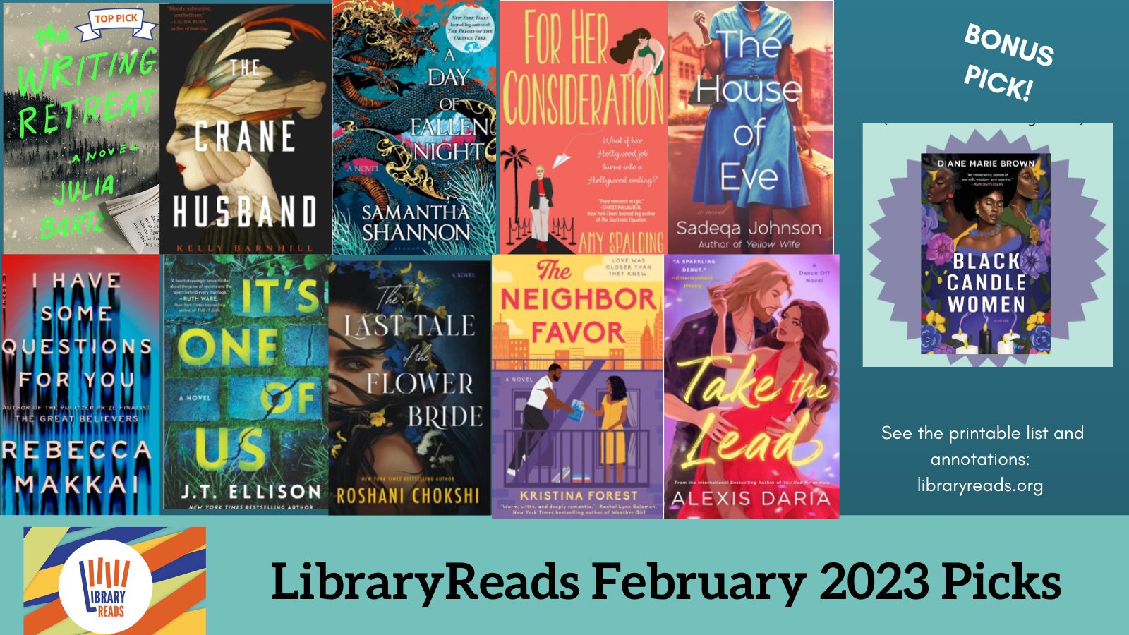 Presenting February’s LibraryReads Picks! - Harlequin for Libraries